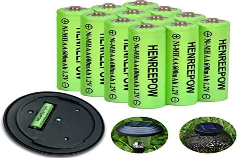 8 Best Rechargeable Batteries for Solar Lights - Energy Theory