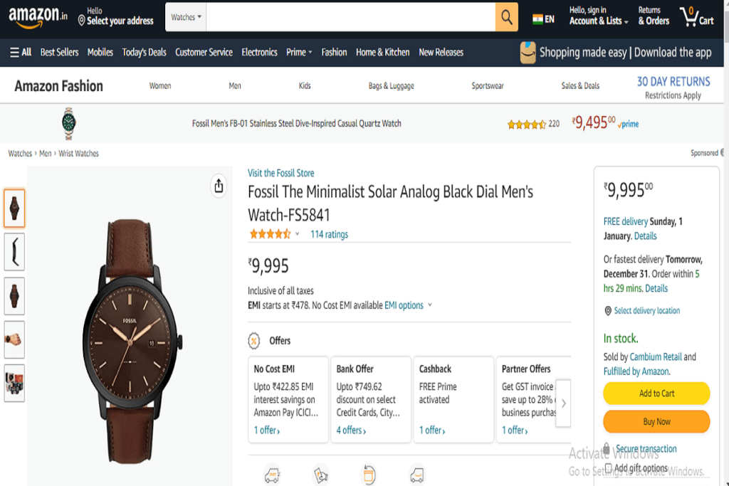 15 Best Solar Watches in India - Energy Theory