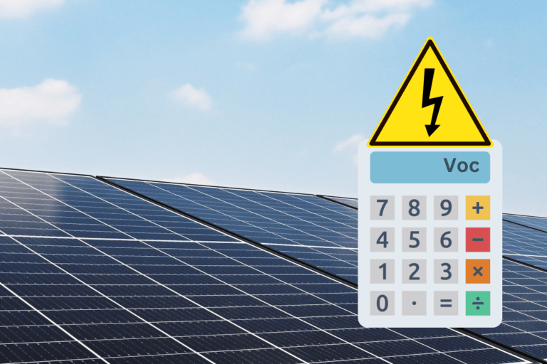 How to Calculate Voc of Solar Panel - Energy Theory