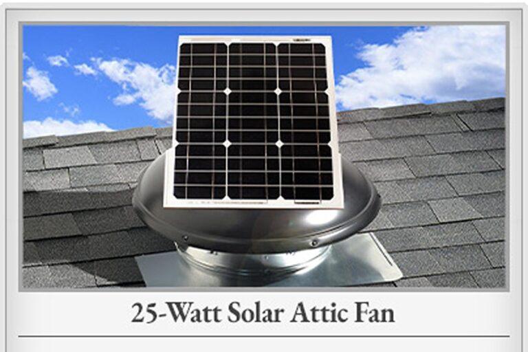 16 Best Solar Attic Fans - Energy Theory